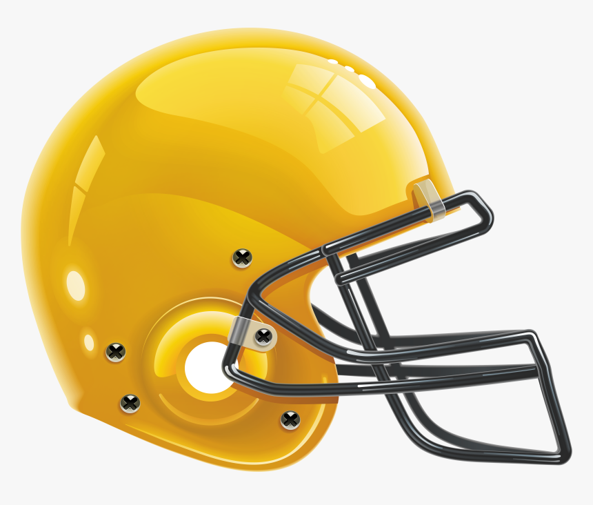 Yellow Football Helmet Png Clip Art, Transparent Png , Transparent Png ...