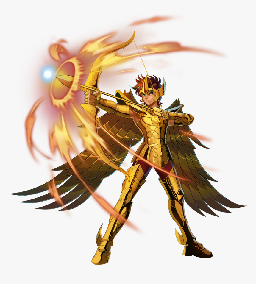 Aiolossagittarius - Galaxy Spirit Saint Seiya Galaxy, HD Png Download ...