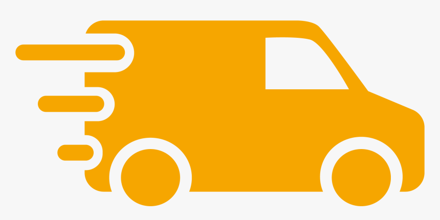 Delivery Van Icon Orange - Delivery Van Png Icon, Transparent Png ...