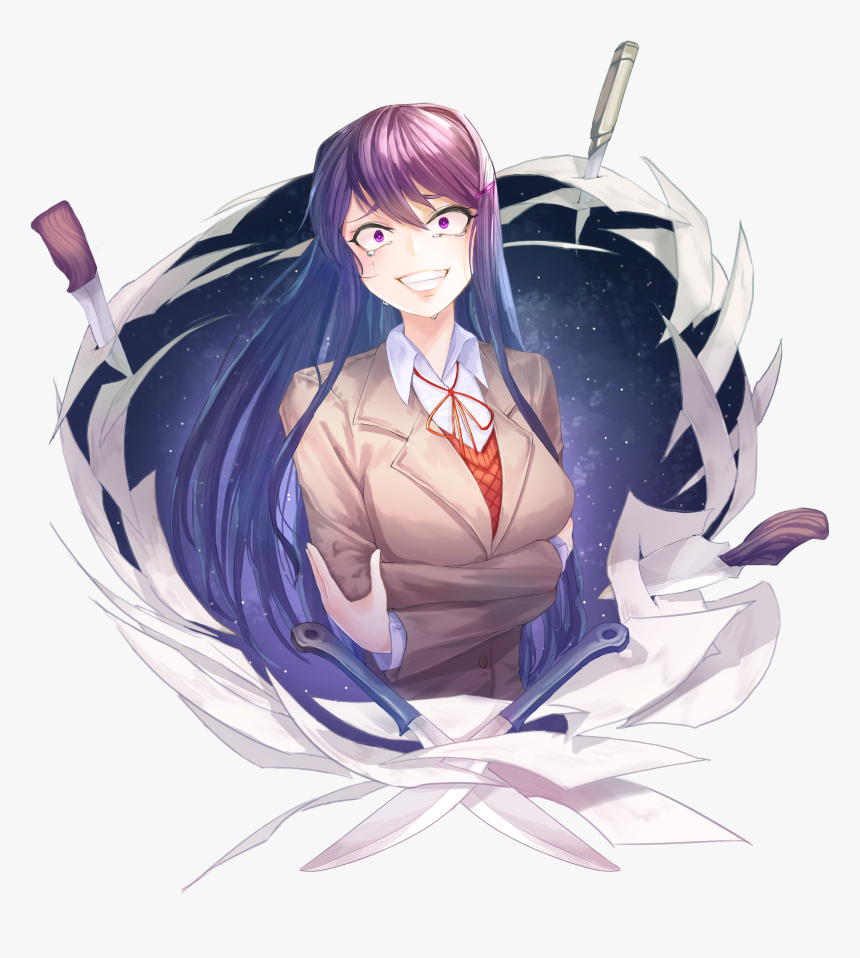Doki Doki Literature Club Png, Transparent Png , Transparent Png Image ...
