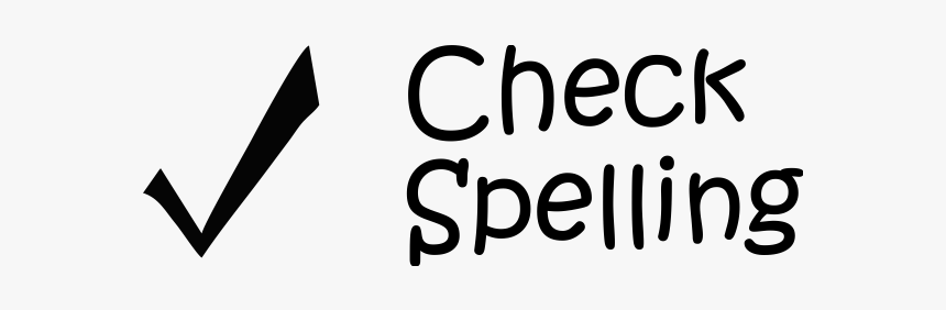 Check Spelling Check Mark Rubber Teacher Stamp title - Check Spelling ...