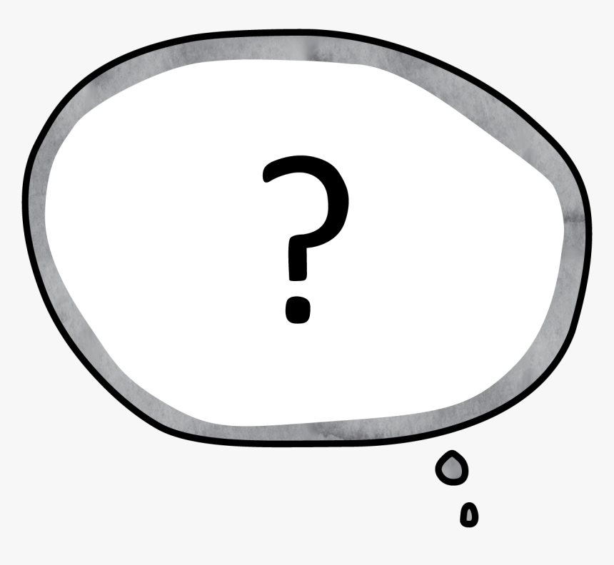 Thinking Bubble With Question Mark