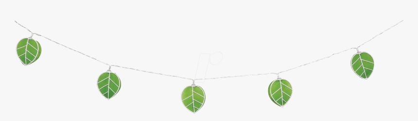 String Light Leaf 10 Led Hq Hqledslleaf - Leaf String Png, Transparent ...