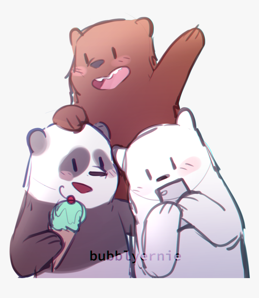 Transparent We Bare Bears Png - We Bare Bears Art, Png Download ...