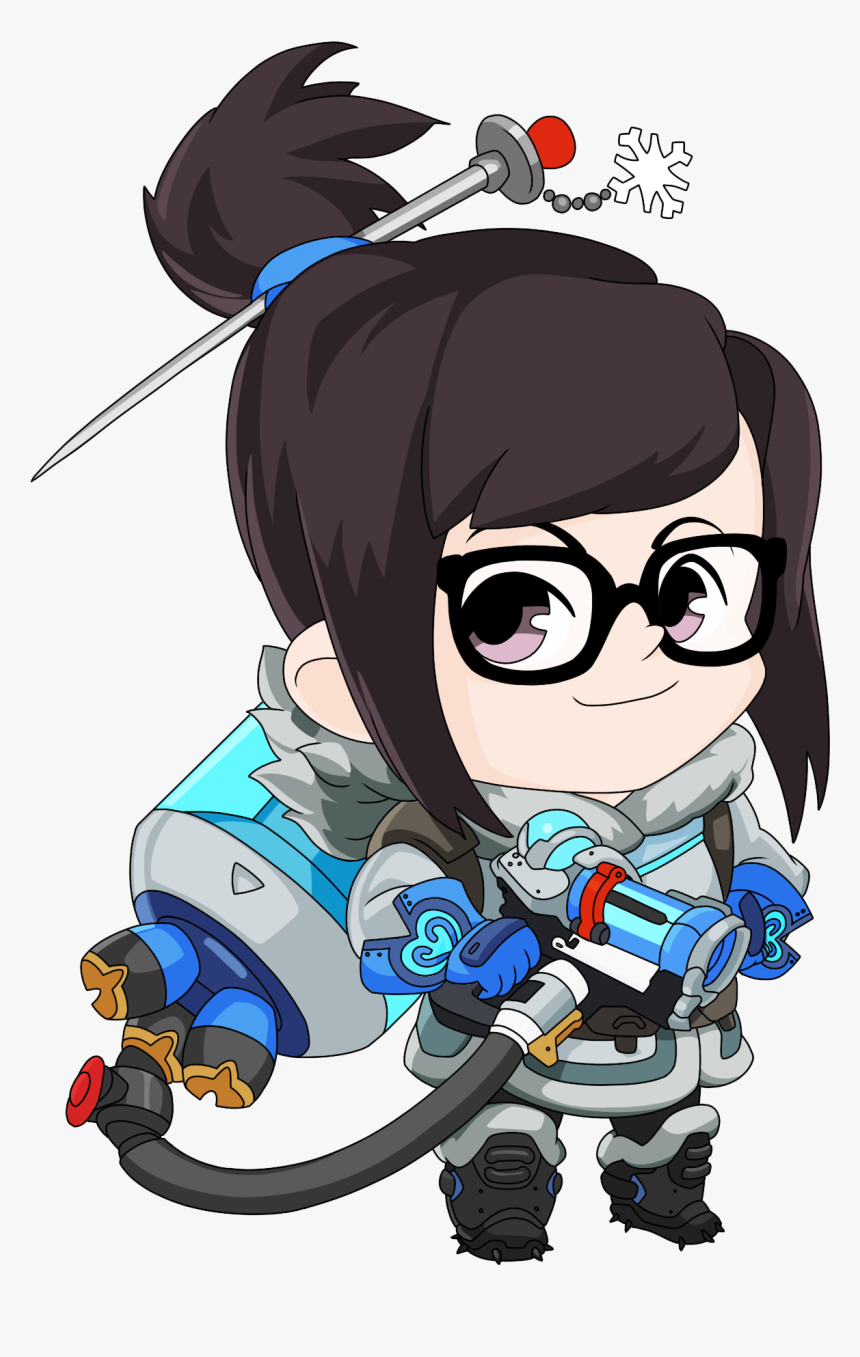 Mei From Overwatch Cute Spray Png - Overwatch Mei Cute Spray ...