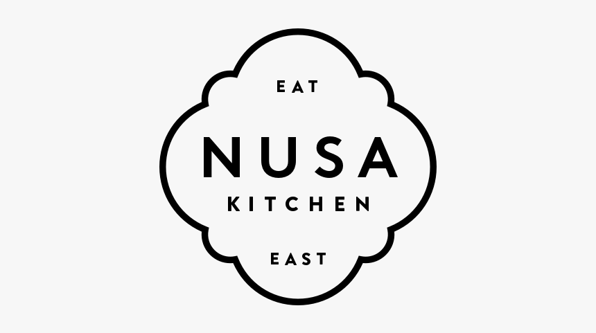 Nusa Logo Primary Black - Nusa Kitchen, HD Png Download , Transparent ...