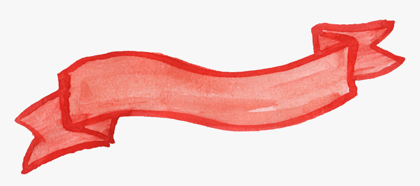 Hd Ribon Png - Banner Ribbon Png Watercolor, Transparent Png ...