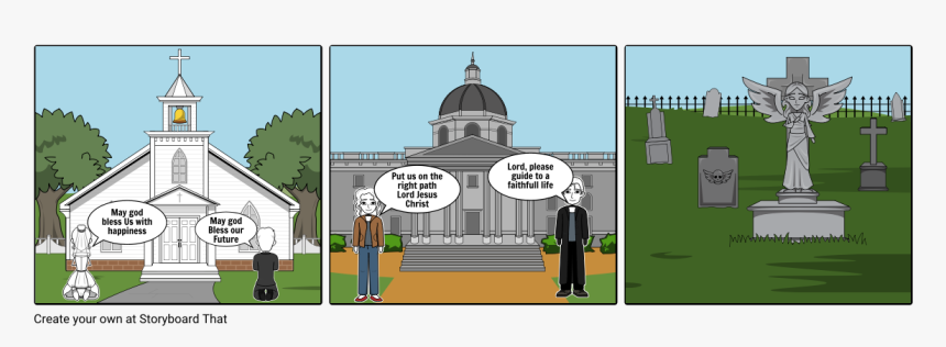 Comic Strip About Faith In God, HD Png Download , Transparent Png Image ...