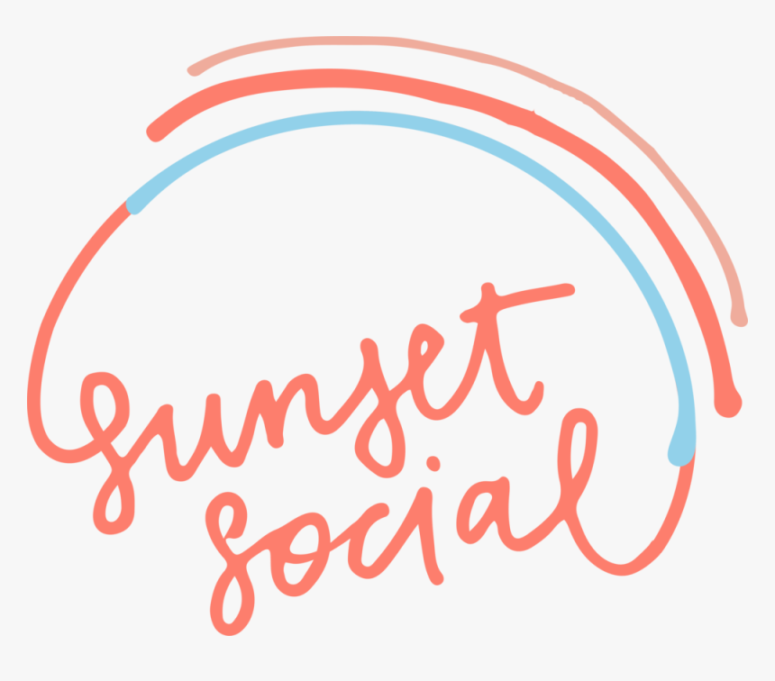 Sunset Social - Circle, HD Png Download , Transparent Png Image - PNGitem
