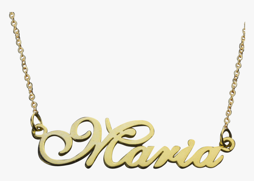 Maria Name Necklace, HD Png Download , Transparent Png Image - PNGitem