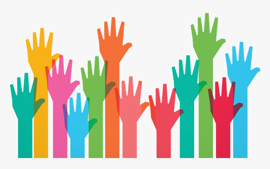 Children Raising Hand Clipart
