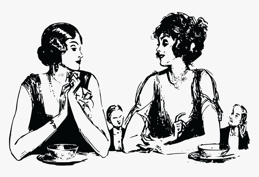 Women Speaking - Woman Talking Clipart Png, Transparent Png ...