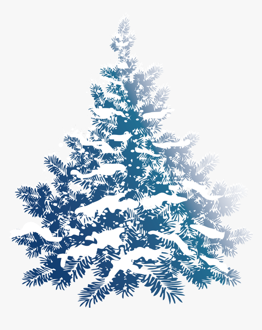 #snowtree #snow #tree - December Frame, HD Png Download , Transparent ...