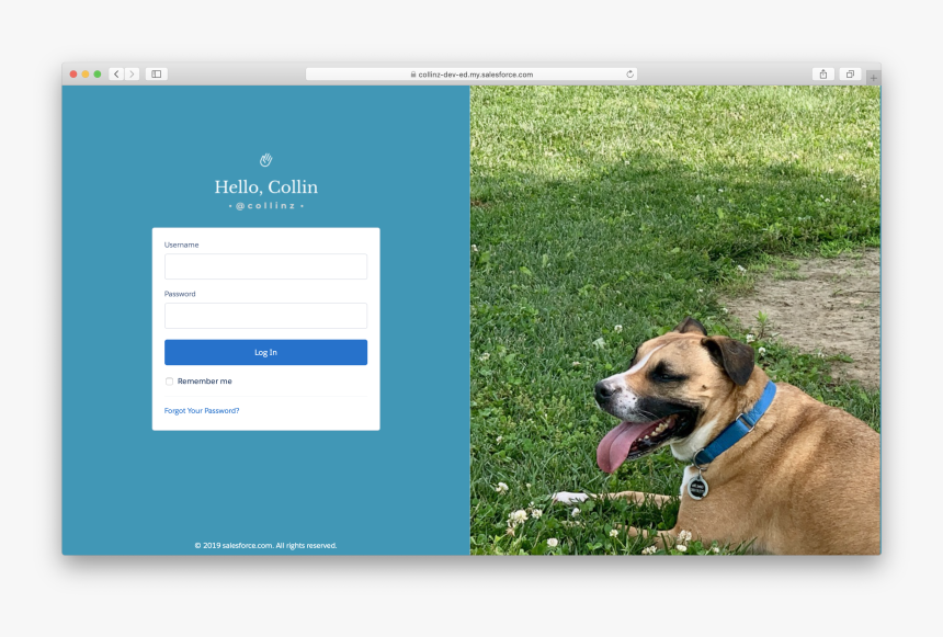 Customize Login Page Salesforce, HD Png Download , Transparent Png ...