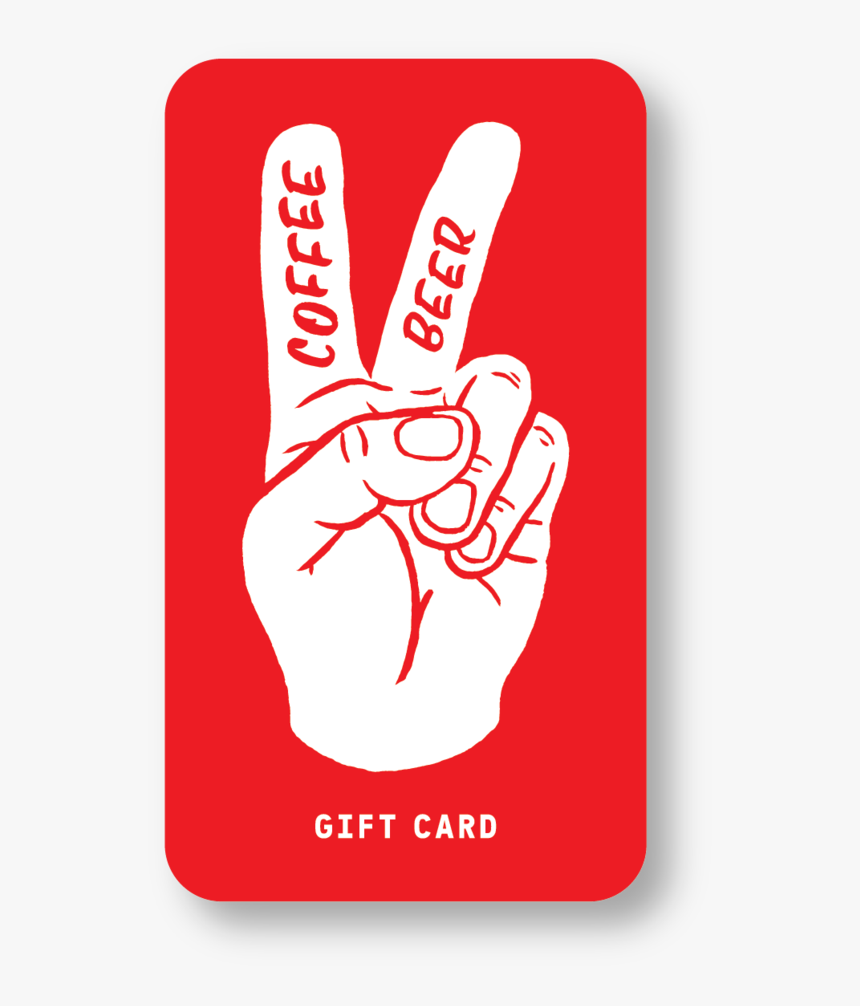 Coffee Beer Digital In-store Gift Cards - Sign, HD Png Download ...