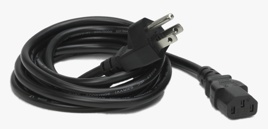 Us Black Extension Cord - Transparent Extension Cord Png, Png Download ...