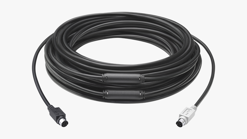 Group 15m Extended Cable - Logitech Group Camera Cable, HD Png Download ...
