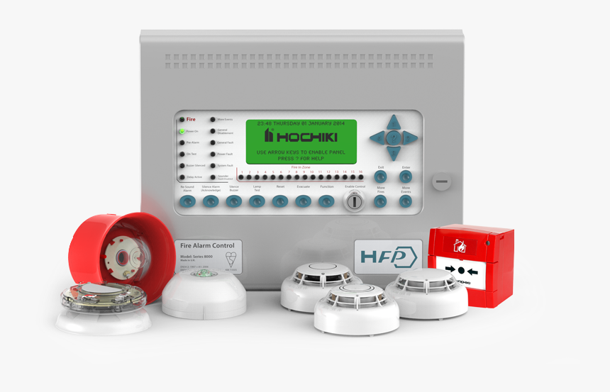 Hochiki Fire Alarm System, HD Png Download , Transparent Png Image ...