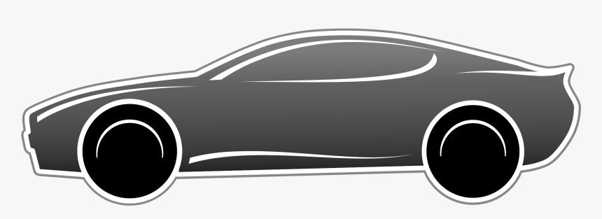 Fast Car Png Black And White Transparent Fast Car Black - Sports Car ...