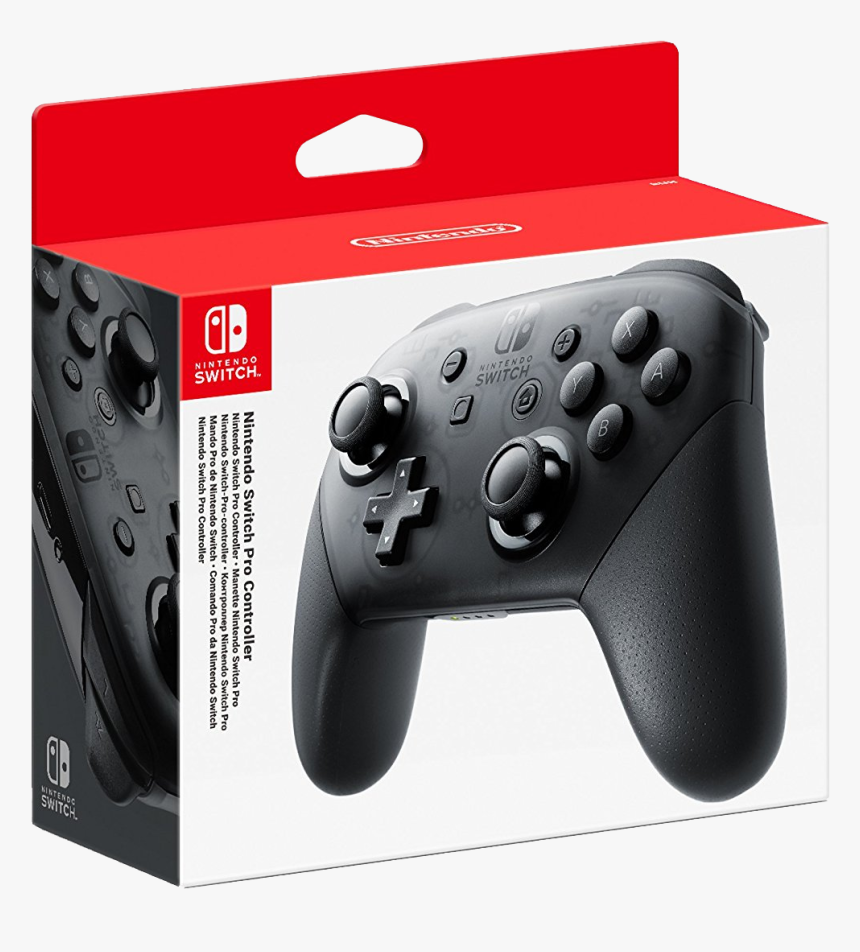 Nintendo Switch Pro Controller, HD Png Download , Transparent Png Image ...