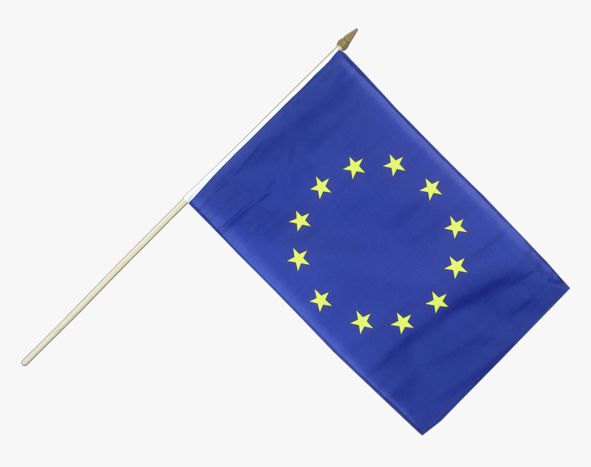 Hand Waving Flag European Union Eu - Little Eu Flag, HD Png Download ...