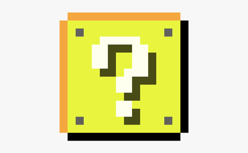 Super Bros Hd Mystery - Mario Question Block Png, Transparent Png ...
