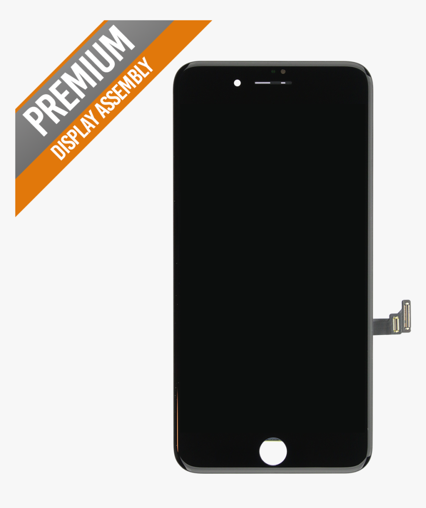 Iphone 8 Plus Black Lcd Screen And Digitizer - Fitness Dk, HD Png ...