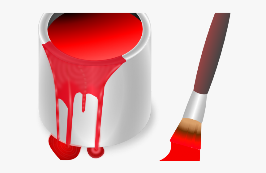 Blue Paint Brush Clipart, HD Png Download , Transparent Png Image - PNGitem