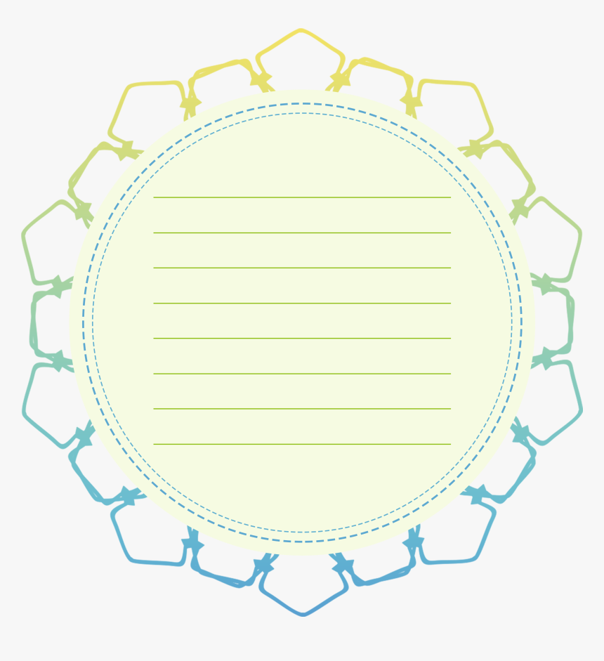 Box Border Element Text Png And Psd - Circle, Transparent Png ...