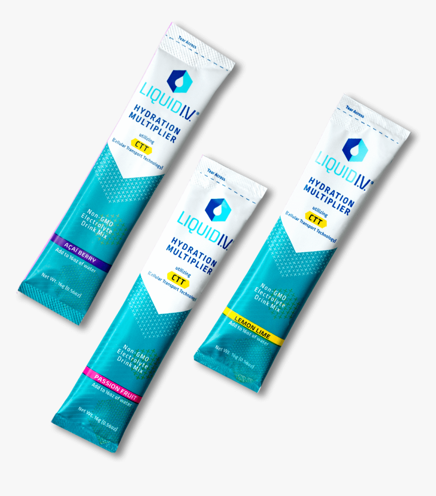 Liquid Iv Hydration Sachets, HD Png Download , Transparent Png Image ...