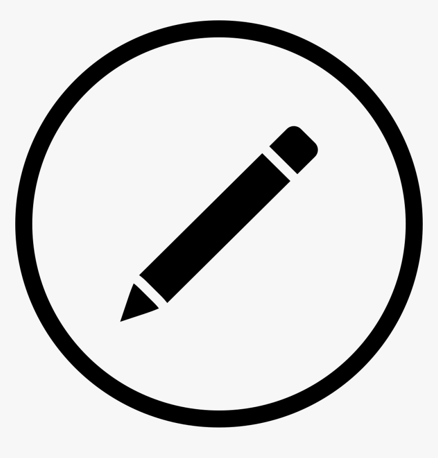 Circle Vector Pen - Transparent Background Edited Icon, HD Png Download ...
