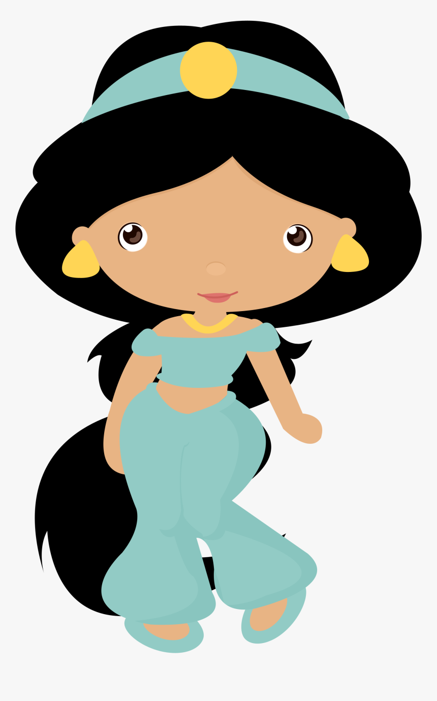 Transparent Princess Jasmine Png - Cute Princess Jasmine Clipart, Png ...