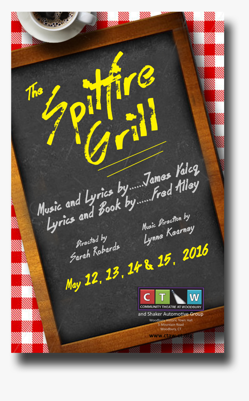 Spitfire Grill Drop Shadow For Scrapbook - Calligraphy, HD Png Download ...