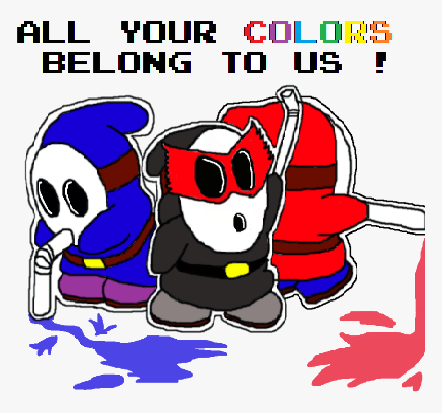 Transparent Shy Person Clipart - Paper Mario Shy Bandit, HD Png ...