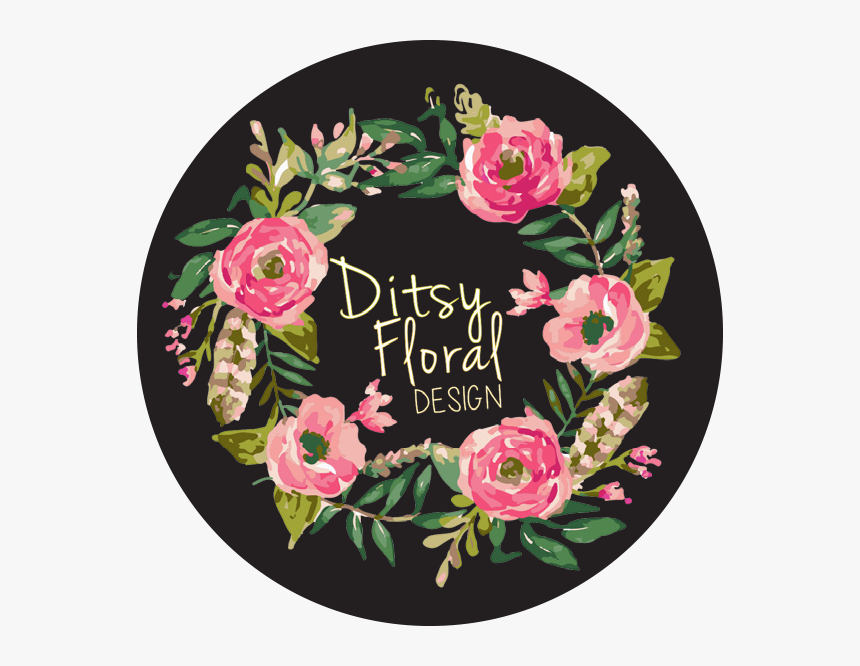 Ditsy Floral Design - Garden Roses, HD Png Download , Transparent Png ...