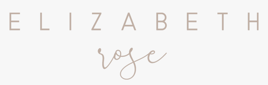 Elizabeth Rose - Calligraphy, HD Png Download , Transparent Png Image ...