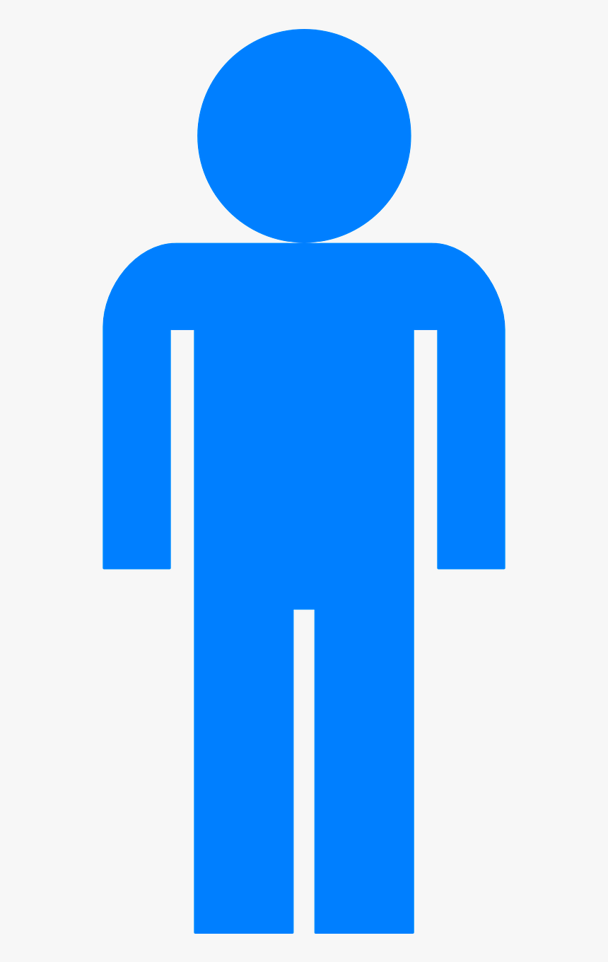 Blue Person Clipart, HD Png Download , Transparent Png Image - PNGitem