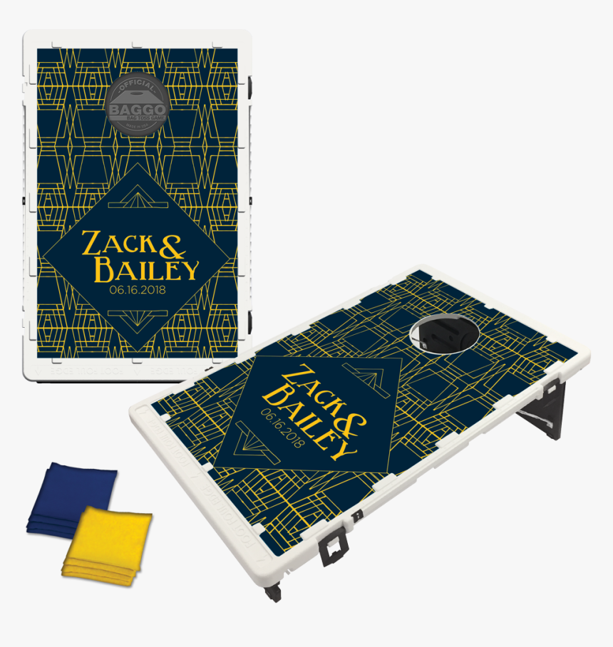 Art Deco Wedding Baggo Bag Toss Game By Baggo Title - Philadelphia ...