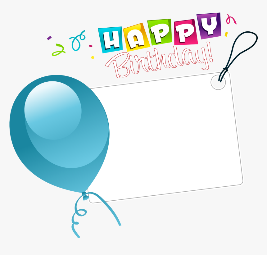 Happy Birthday Sticker Png, Transparent Png , Transparent Png Image ...