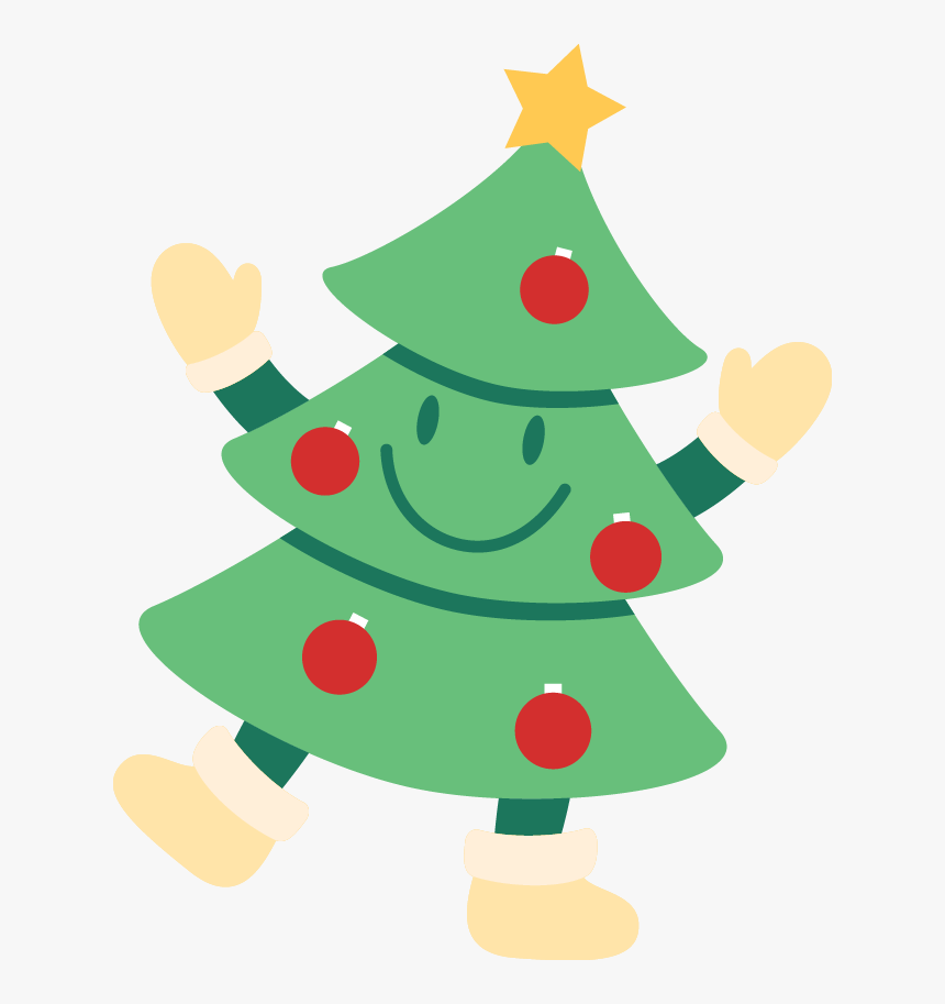 Cartoon Christmas Tree Png