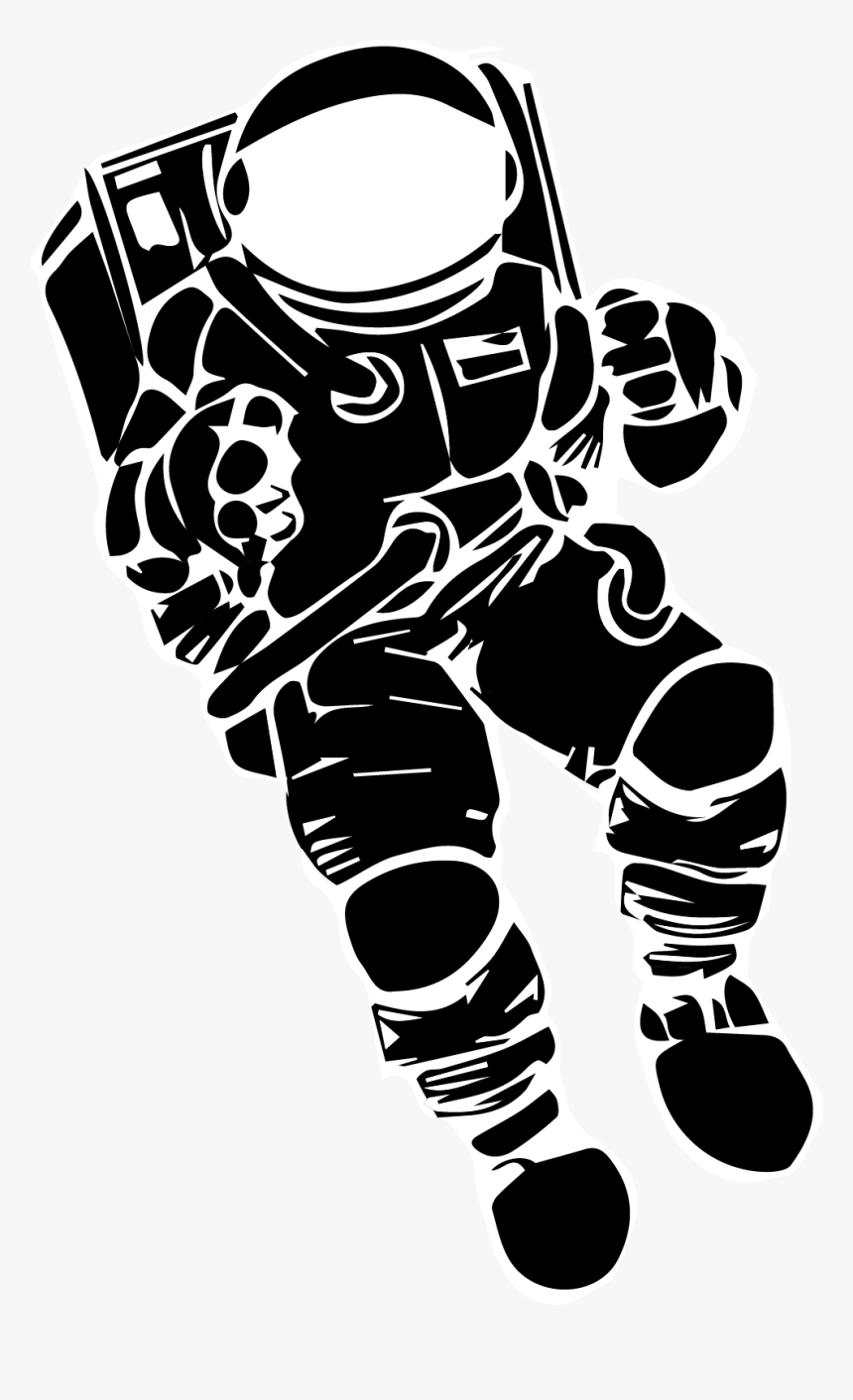 Space Man - Illustration, HD Png Download , Transparent Png Image - PNGitem
