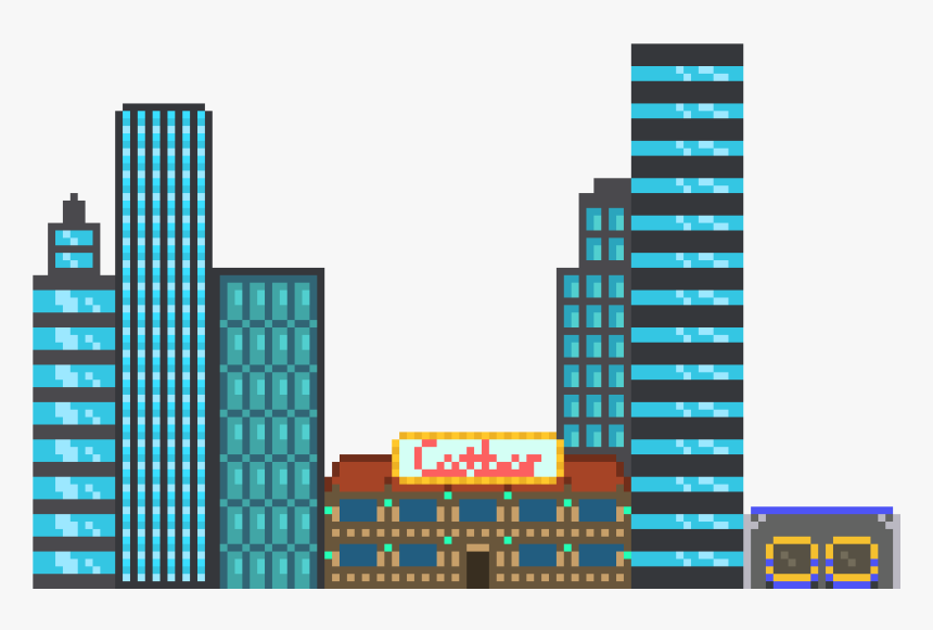 Building Pixel Art Png, Transparent Png , Transparent Png Image - PNGitem