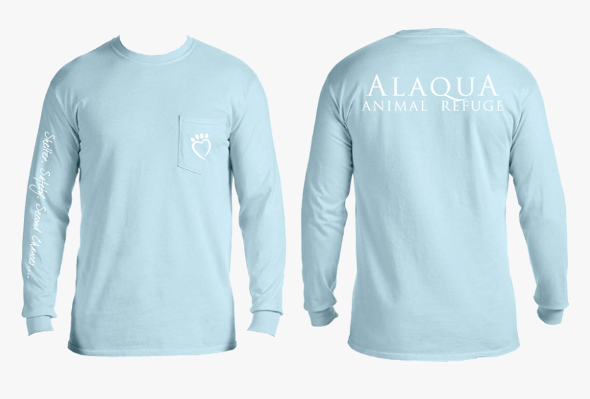 Comfort Colors Chambray Long Sleeve Shirt, HD Png Download ...