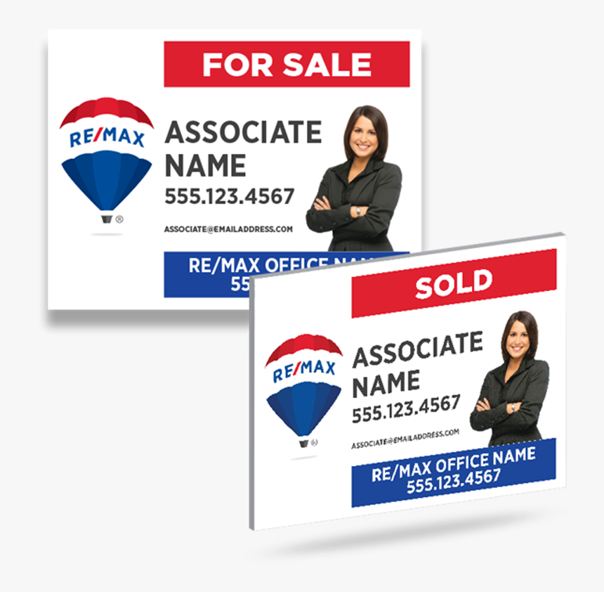Transparent For Sale Sign Png - New Remax Sign, Png Download ...
