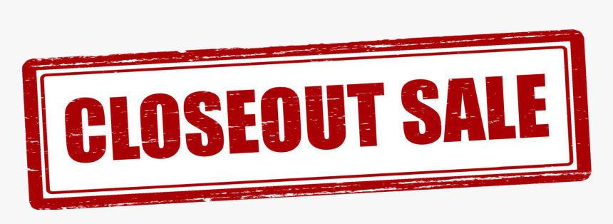 2018 Close Out Spas - Sale Sign, HD Png Download , Transparent Png ...