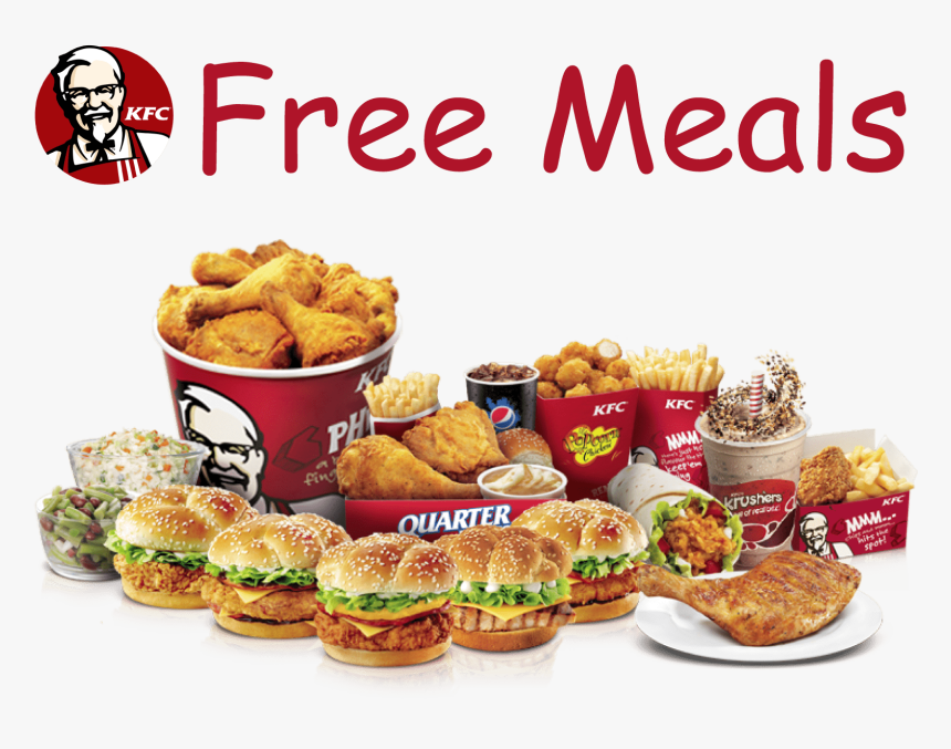 Kfc Free Meal 129th Birthday, HD Png Download , Transparent Png Image ...