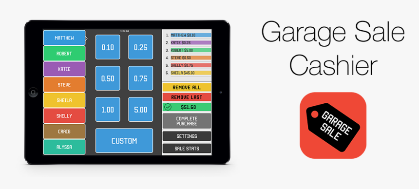 Garage Sale Cashier, HD Png Download , Transparent Png Image - PNGitem