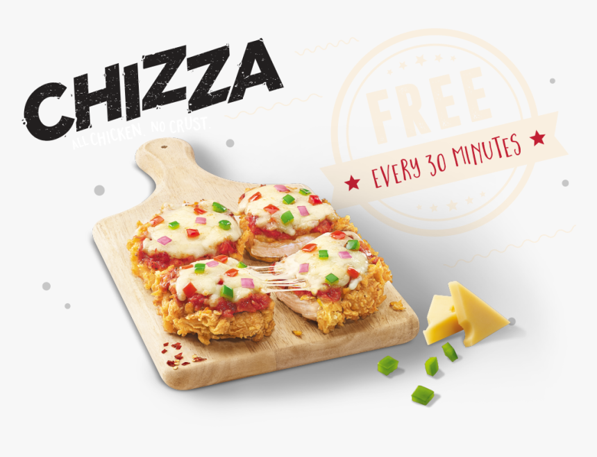Kfc Chizza India, HD Png Download , Transparent Png Image - PNGitem