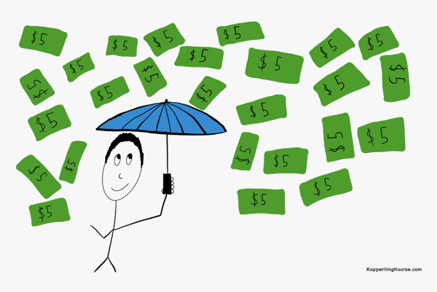 Raining Dollar Bills, HD Png Download , Transparent Png Image - PNGitem