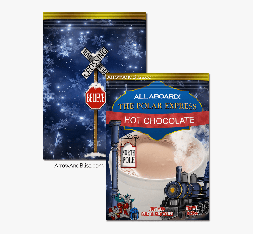 Check Out These Free Polar Express Cocoa Packet Printables - Polar ...